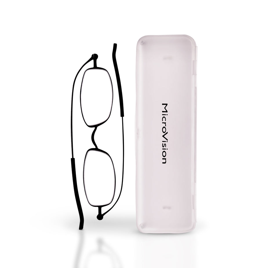 Thin Folding Lightweight Reading Eyeglasses with Slim Case ...