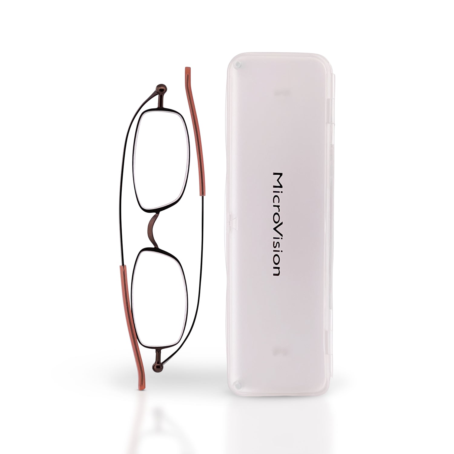 Thin Folding Lightweight Reading Eyeglasses with Slim Case ...