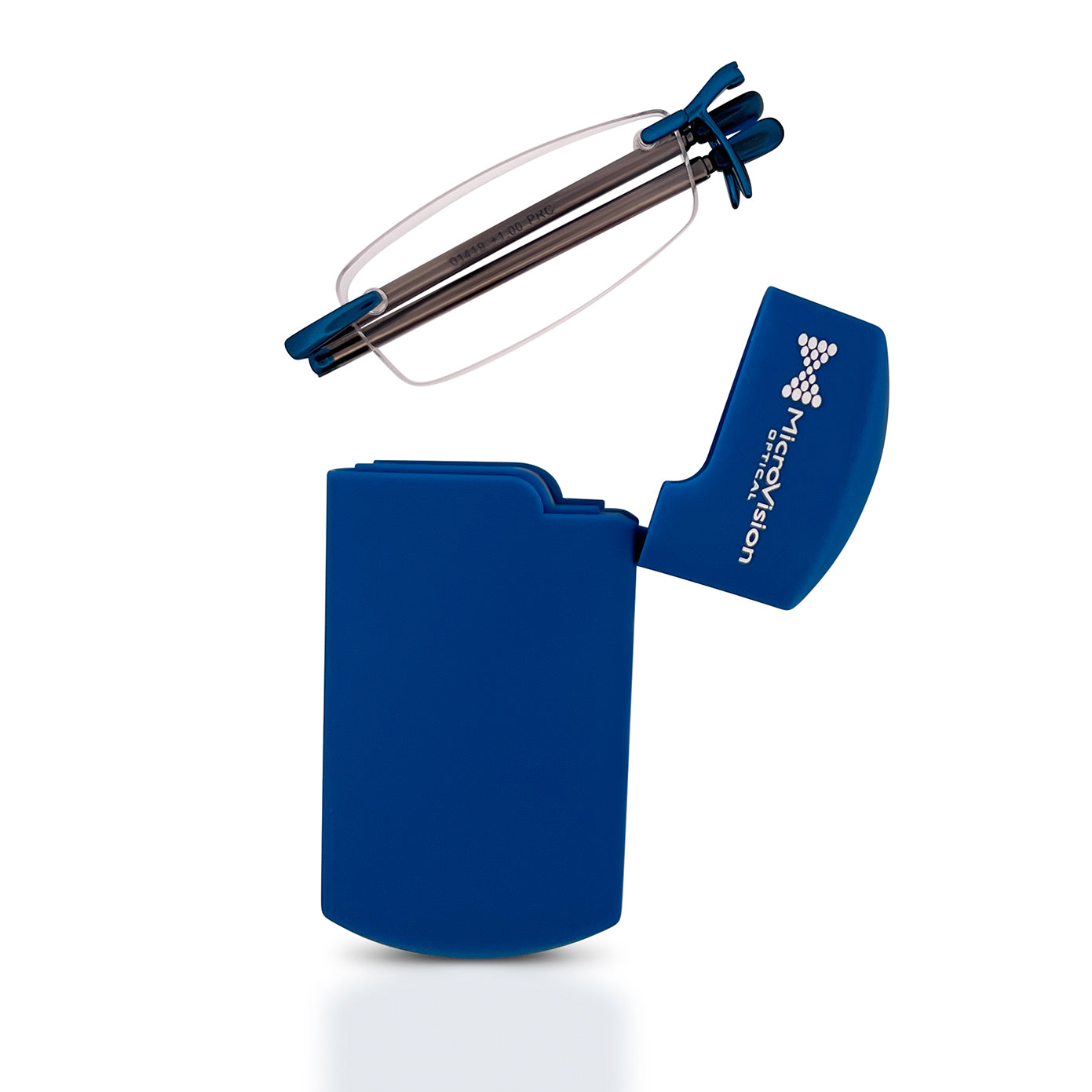 Folding Reading Glasses Collapsible Compact Pocket Reader – MicroVision ...