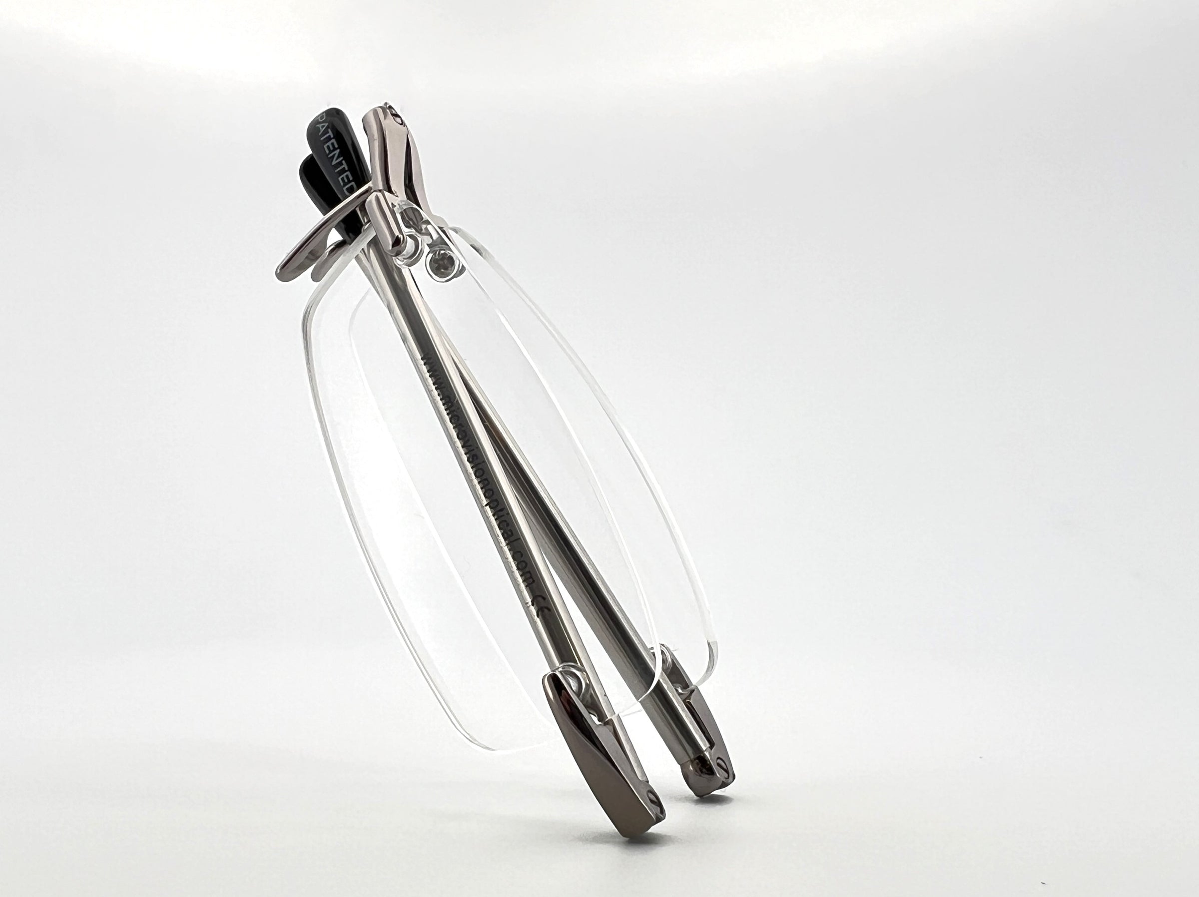 Folding Reading Glasses Collapsible Compact Pocket Reader – MicroVision ...