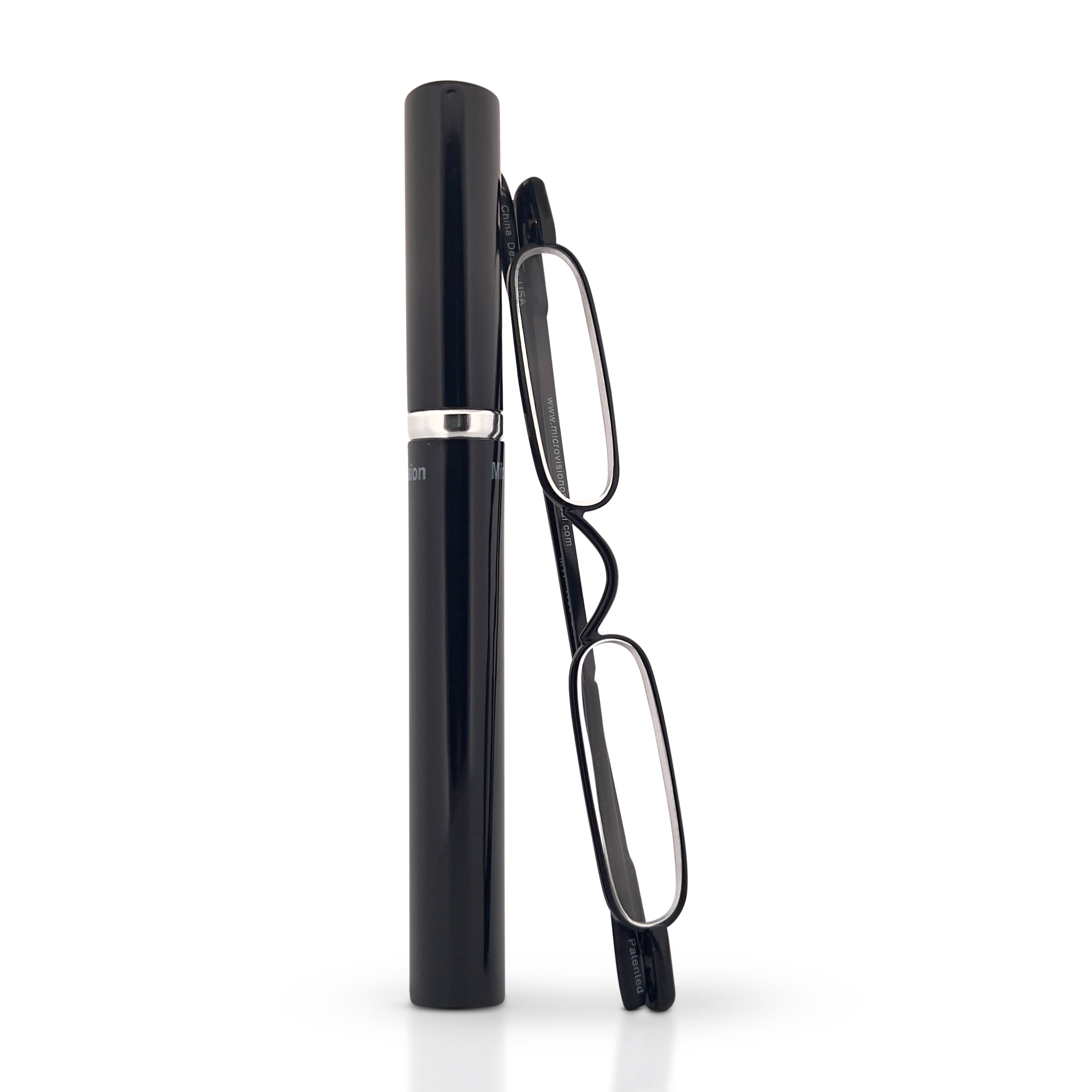 Small Reading Glasses Mini Tube Reader – MicroVision Optical