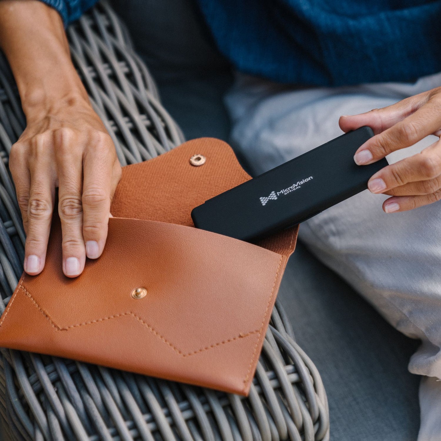 Folding Reading Eyeglasses with Case Flat Fold Collapsible Reader ...